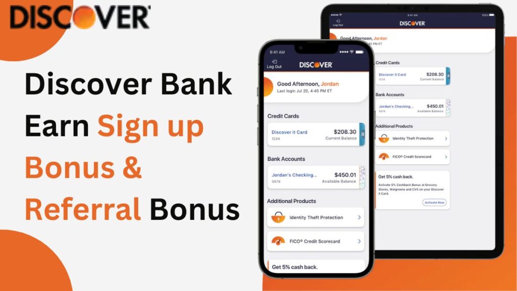 Discover Bank Promotion 2023: Earn up to $200 Sign up & $100 Referral Bonus