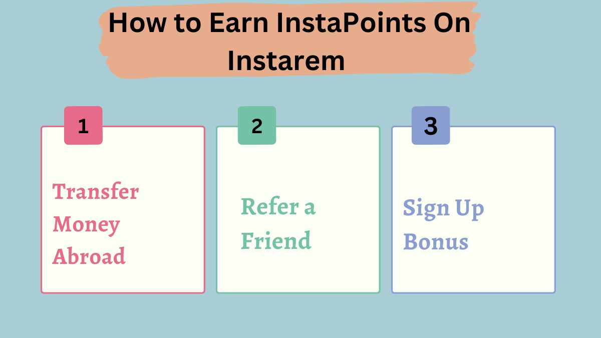 How to Earn InstaPoints On Instarem [3 Best Ways]
